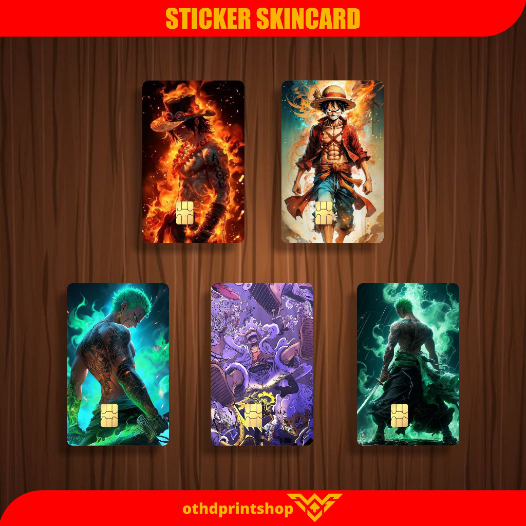 Skin Card, ATM Chủ Đề Onepiece | Miếng Dán Thẻ ATM, Thẻ Chung Cư Trang ...
