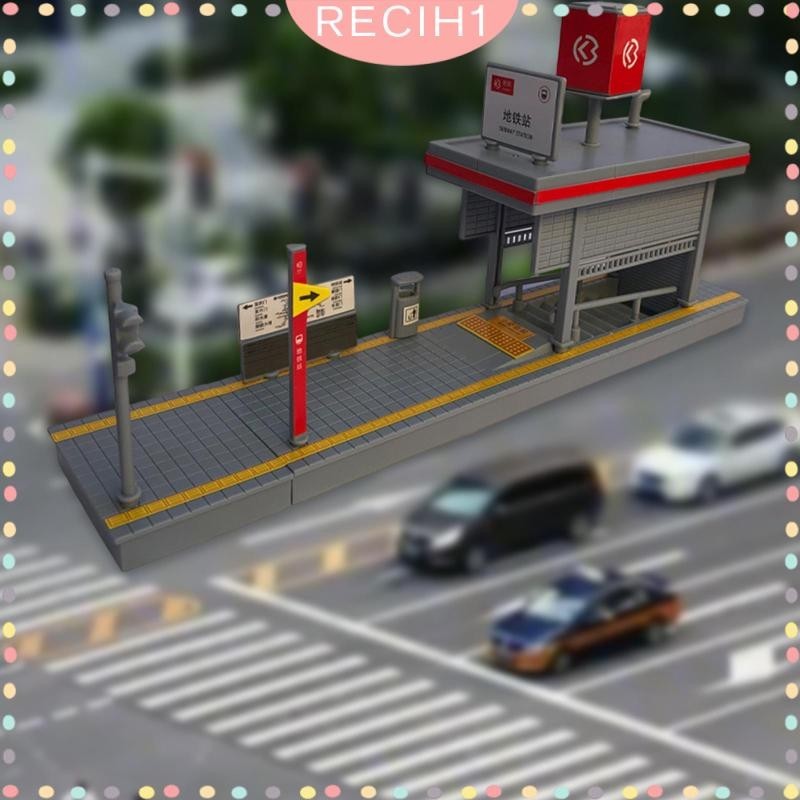 Mô hình xây dựng thu nhỏ DIY Metro Station Model 1: 64 dành cho người ...