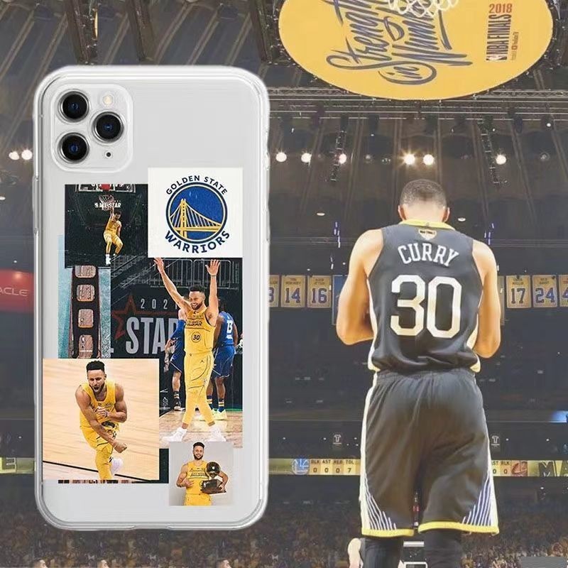 Ốp điện thoại Nba Stephen Curry Warriors Soft Case Men Only | Shopee ...