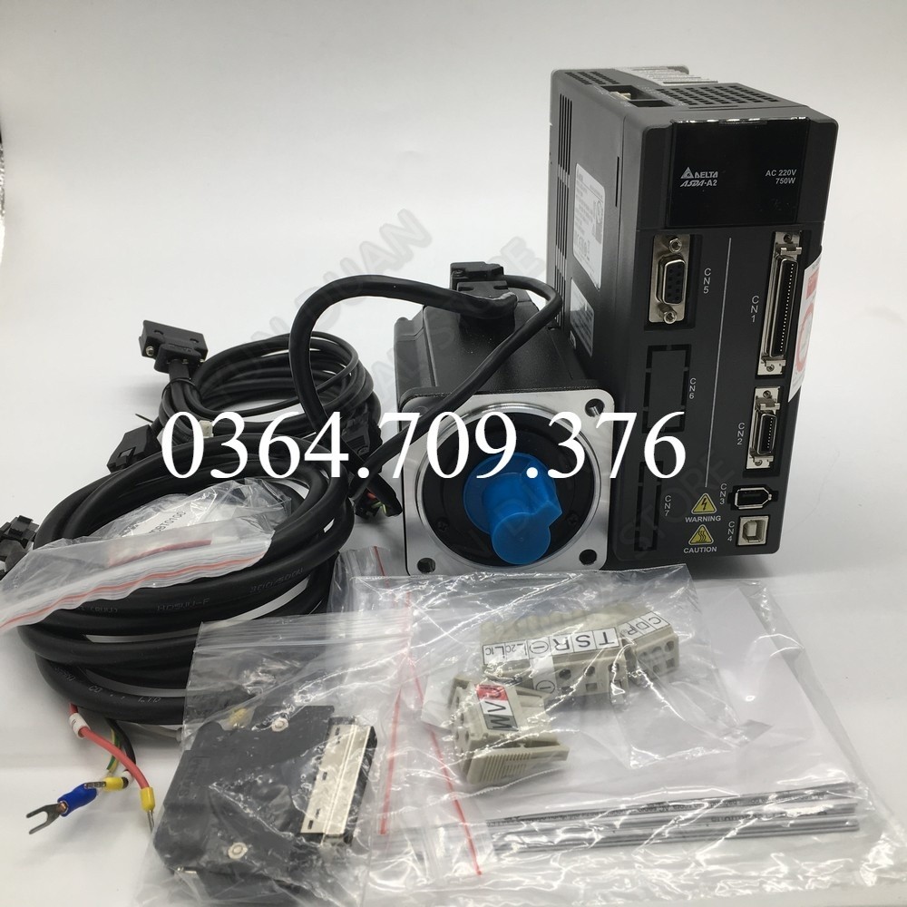 New Delta A2 với phanh 200W 0.2kw 220V 0.64nm 3000rpm 60mm ASD-A2-0221 ...