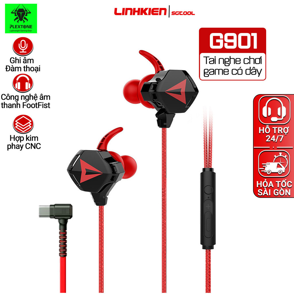Tai nghe Gaming G901 chơi PUPG PC và điện thoại tai âm thanh giả lập ...