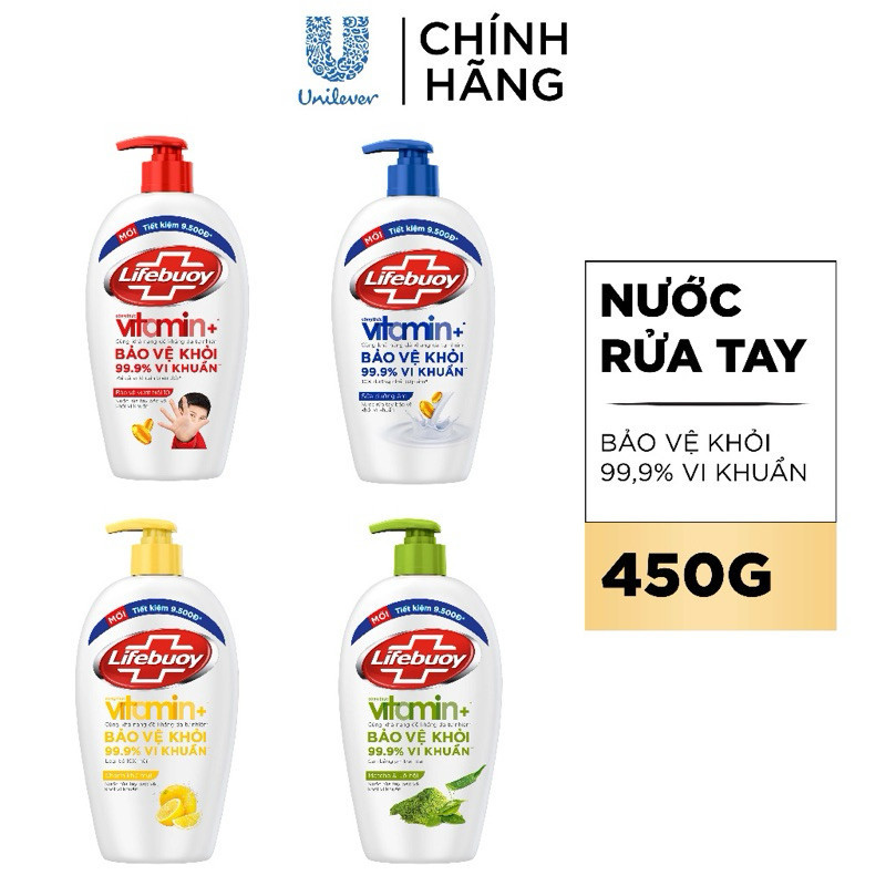 Nước Rửa Tay Lifebuoy 180g - 450g | Shopee Việt Nam