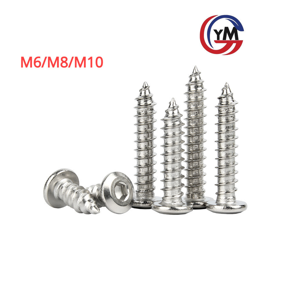 [Yhm1] Vít Gỗ Lục Giác Chìm inox 304 M6 / M8 / M10 | Shopee Việt Nam