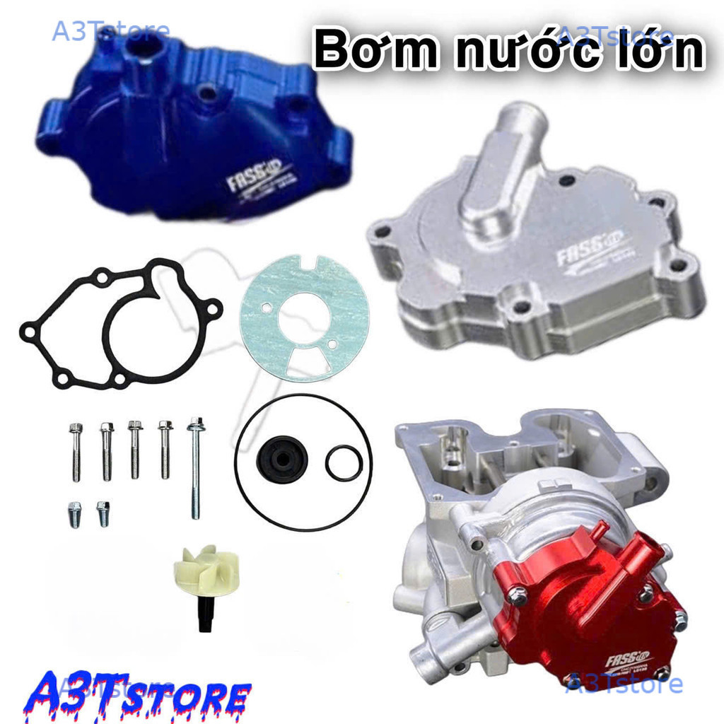 NẮP BƠM NƯỚC FASSTEK CNC EXCITER EX135 EX150 TẶNG NGAY BỘ PHỐT BƠM NƯỚC ...