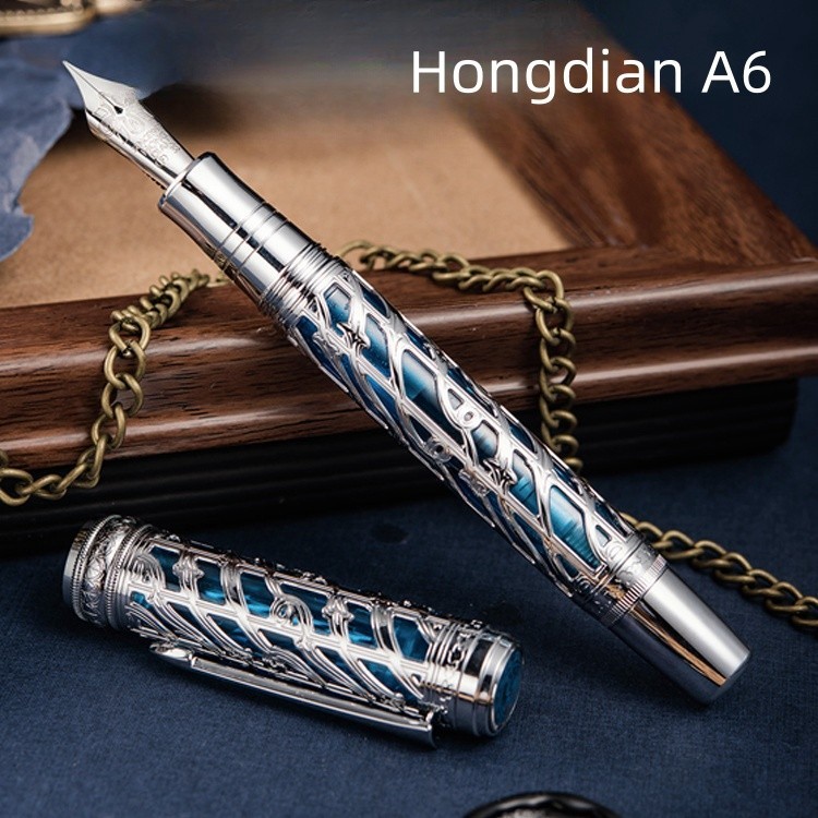 Bút máy Hongdian Premium Piston A6 Hollow Piston Pen | Shopee Việt Nam
