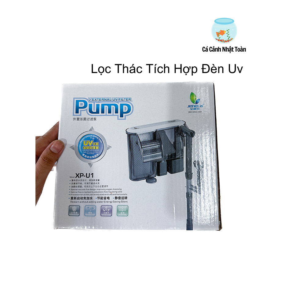 Lọc Thác Bể Cá Cảnh Jeneca Xp U1 TÍch Hợp Đèn Uv | Shopee Việt Nam