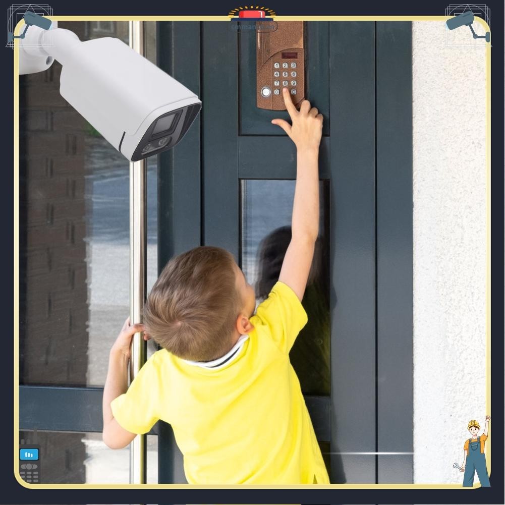 Lorrtta Camera IP 4K POE Giám sát an ninh độ phân giải cao 6MP IP66 ...