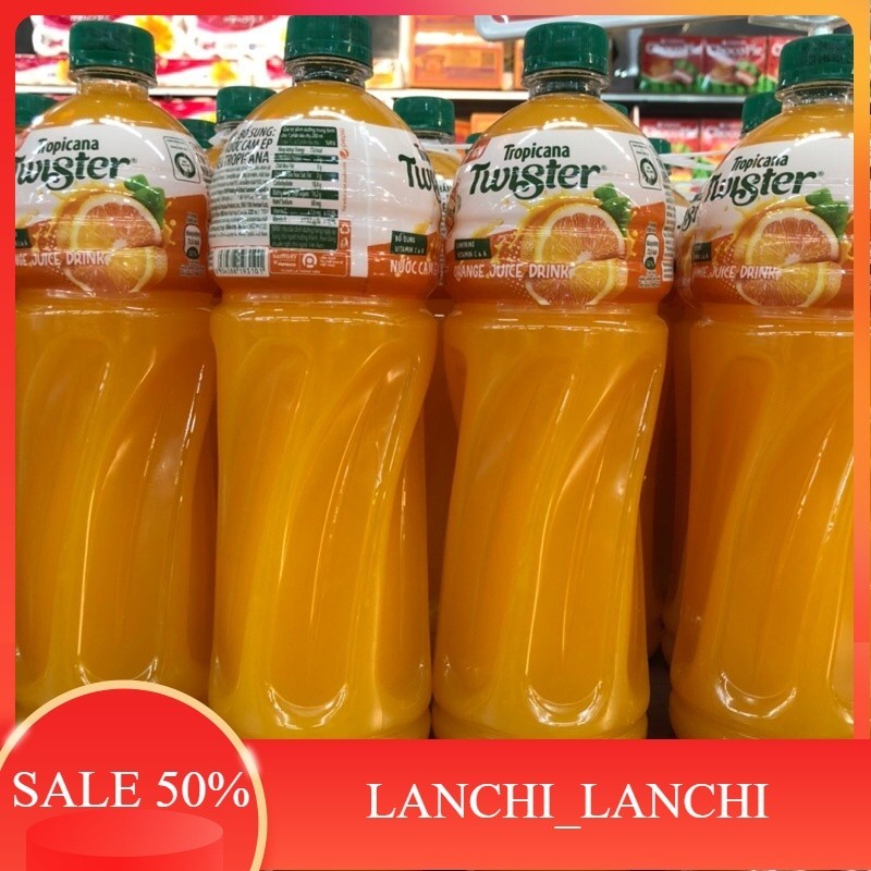 Nước cam ép Twister chai 1L - Shop Siêu thị lan chi | Shopee Việt Nam