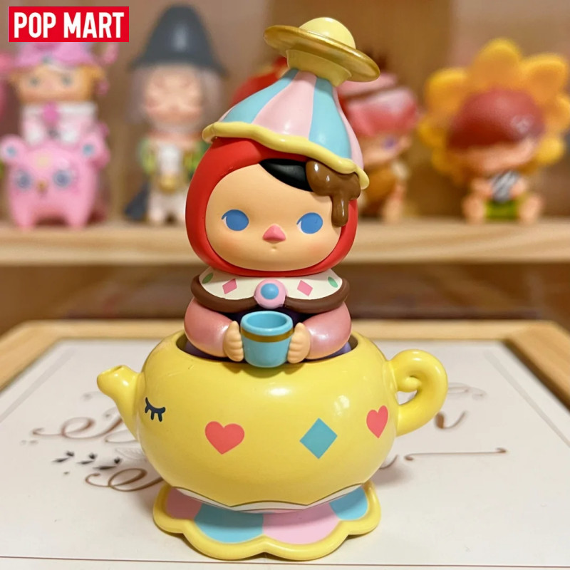 Pop MART PUCKY ANIMAL TEA PARTY SERIES Hộp mù Poko Ấm Trà Đồ Chơi ...