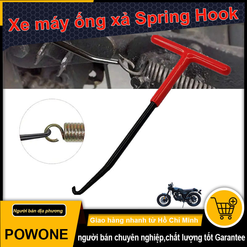 Xe máy Exhaust Spring Hook T Xử lý ống xả Spring Spanner Puller Công cụ ...