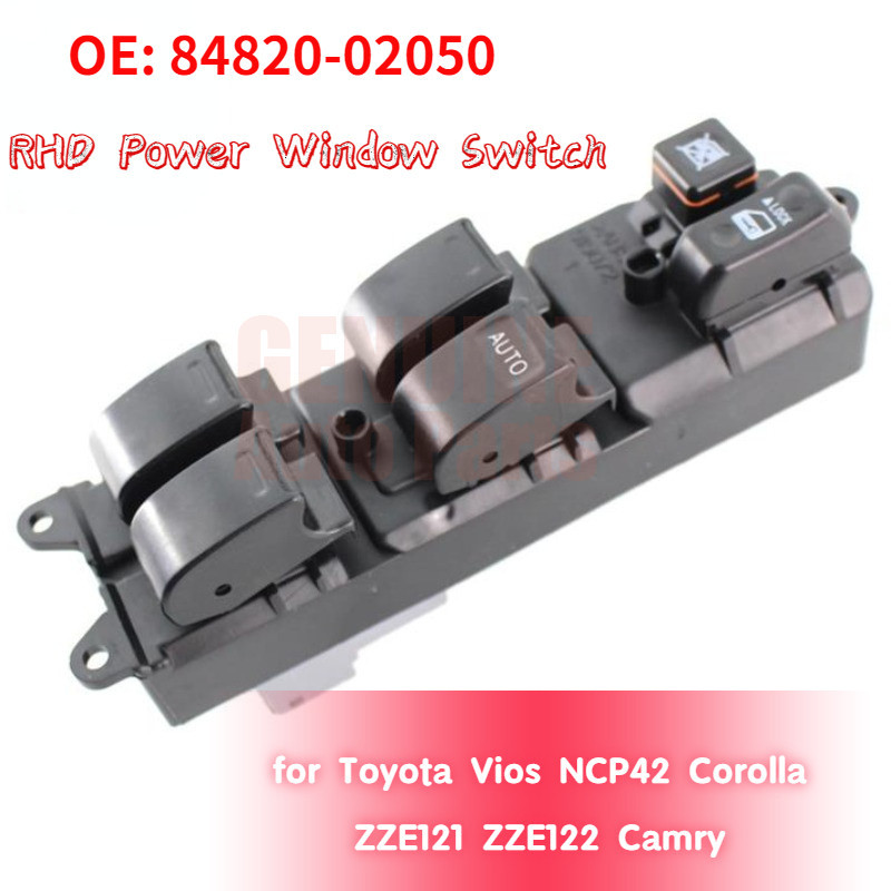 Công tắc chính cửa sổ điện cho Toyota Vios NCP42 Corolla ZZE121 ZZE122 ...
