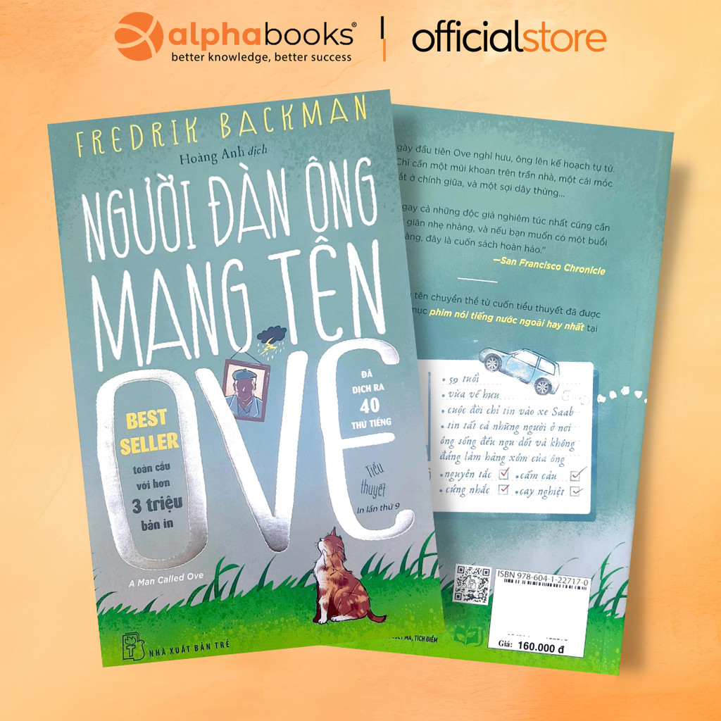 Sách - Người Đàn Ông Mang Tên OVE - Fredrik Backman (NXB Trẻ) | Shopee ...