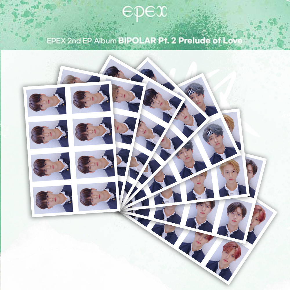 Kpop EPEX ID Photo WISH Thẻ Nhận Dạng Photocards Trường ID Ảnh HD Thẻ ...