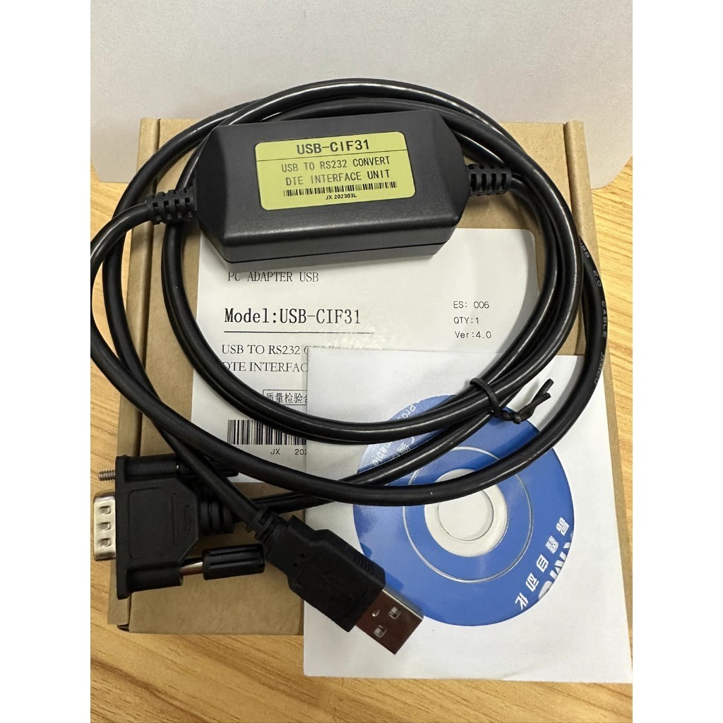 Cáp lập trình PLC Omron USB-CIF31, CÁP LẬP TRÌNH PLC OMRON CS1W-CIF31 ...