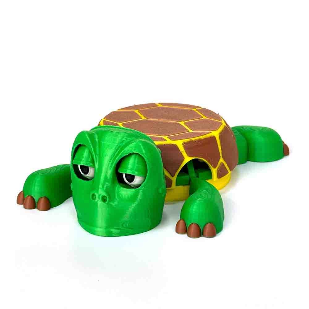 3d Printed Doll Turtle Coasters Creative Funny Toys Tortoise Model ...