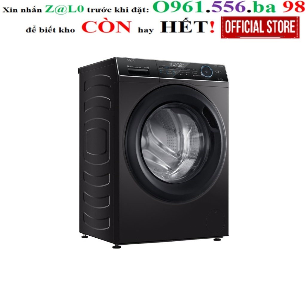Máy giặt lồng ngang Aqua Inverter 10Kg AQD-A1000G.S P&G | Shopee Việt Nam