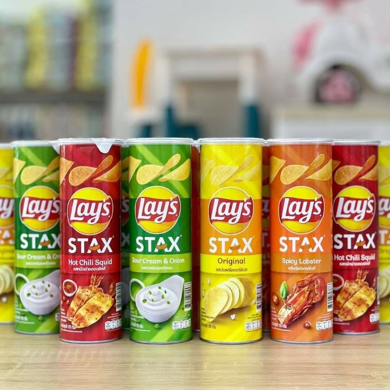 Snack khoai tây Lay’s Stax Lon 100g | Shopee Việt Nam