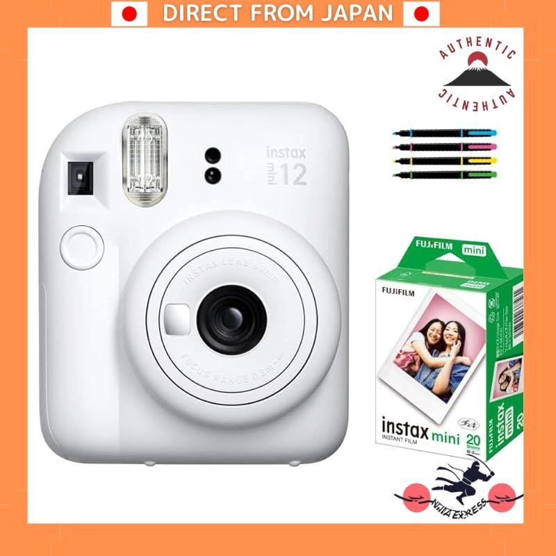 [DIRECT FROM JAPAN] Fujifilm instant camera "Cheki" instax mini 12 (4 ...