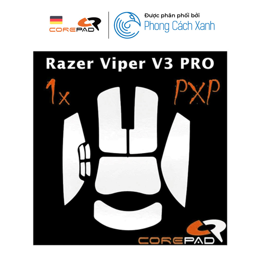 Bộ grip tape Corepad PXP Grips Razer Viper V3 PRO - Hàng Chính Hãng ...