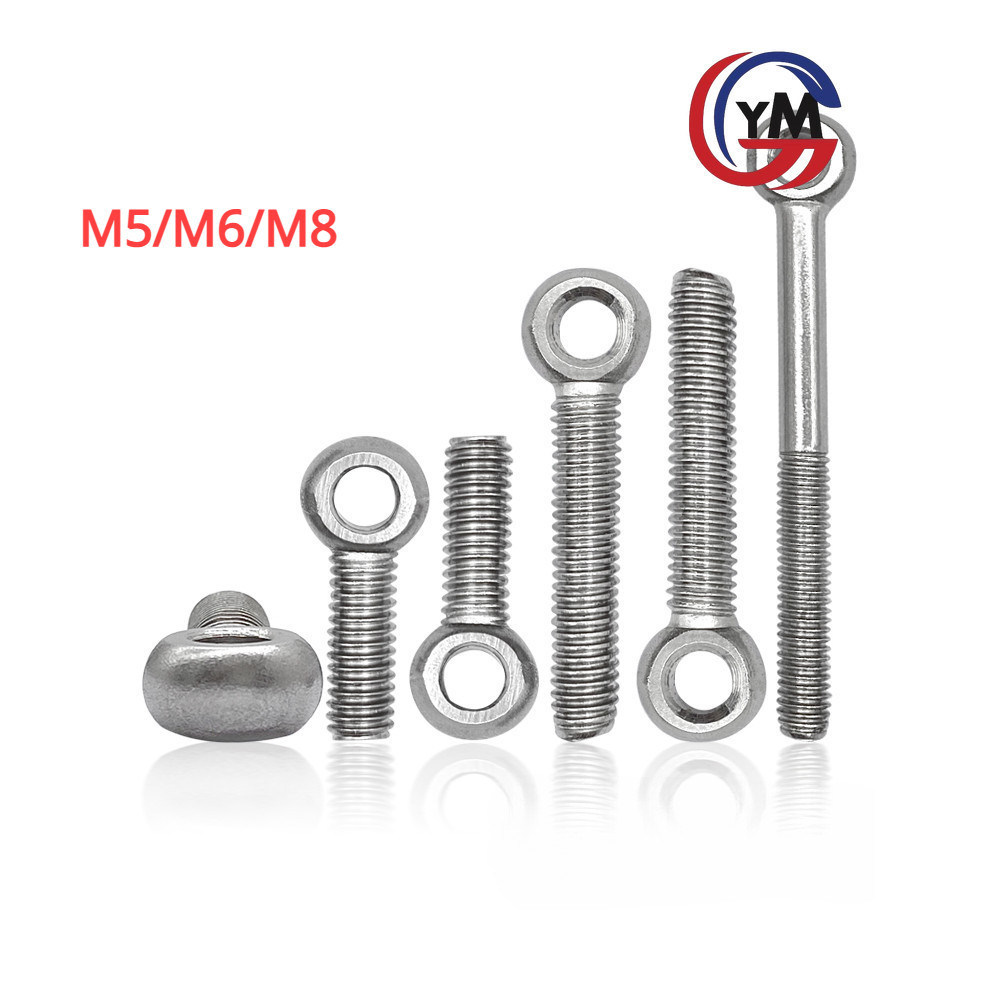 [Yhm1] Bulong mắt inox 304 M5/M6/M8, Bu lông mắt cá tròn | Shopee Việt Nam