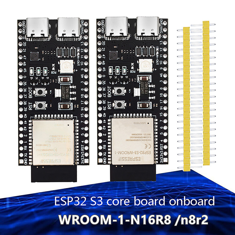 Wss ESP32-S3-N16R8 Bảng phát triển lưới BLE 5.0 tương thích WiFi ESP32S3 Mô-đun không dây ESP32 ...