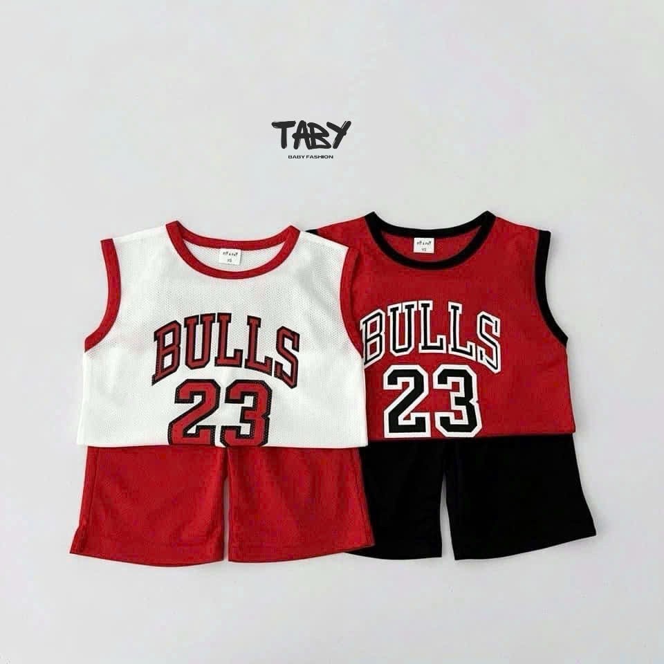 [TABY] Set ba lỗ bóng rổ bull thể thao, chất liệu thông hơi thoáng mát ...