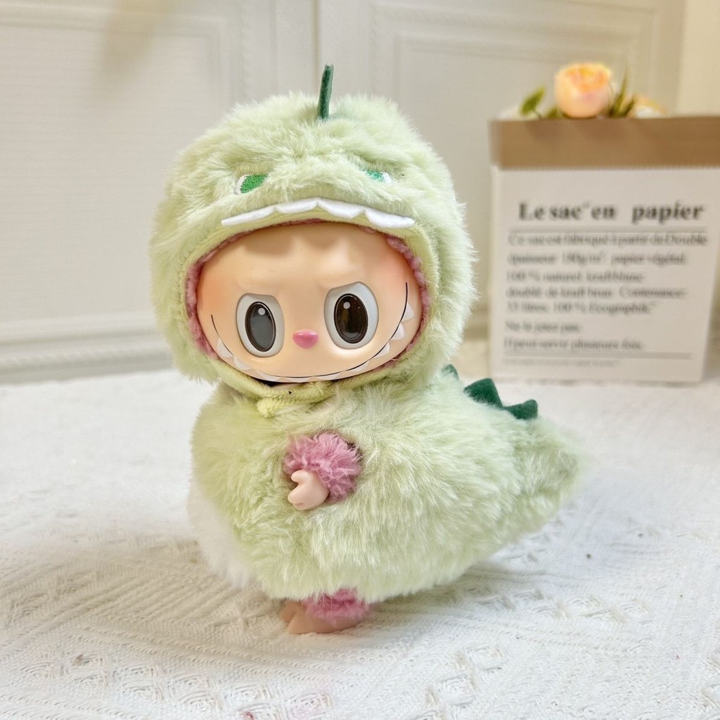 2024 Phong Cách Mới Chỉ Quần Áo] 17cm Mặt Dây Chuyền Labubu Quần Áo ...