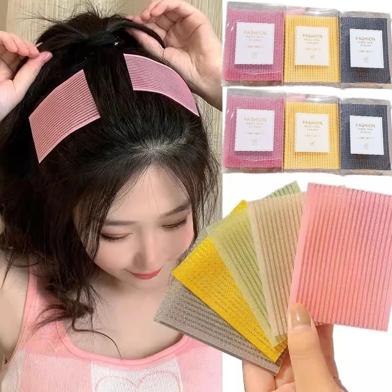 10 Cái Màu Trơn Bangs Magic Paste - Dụng Cụ Tạo Kiểu Tóc - Miếng Dán ...