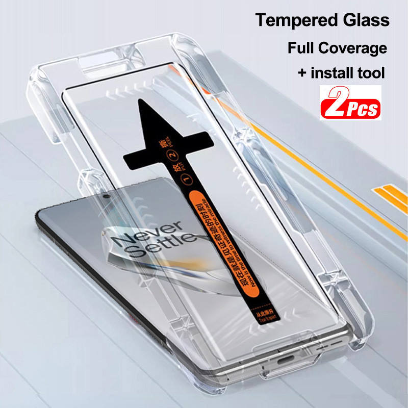2 Chiếc Full Keo Dán Kính Cường Lực Cho OnePlus 12 11R 11 Pro 10 Pro 9 Pro Ace2 Pro Ace 2 Pro 1 ...