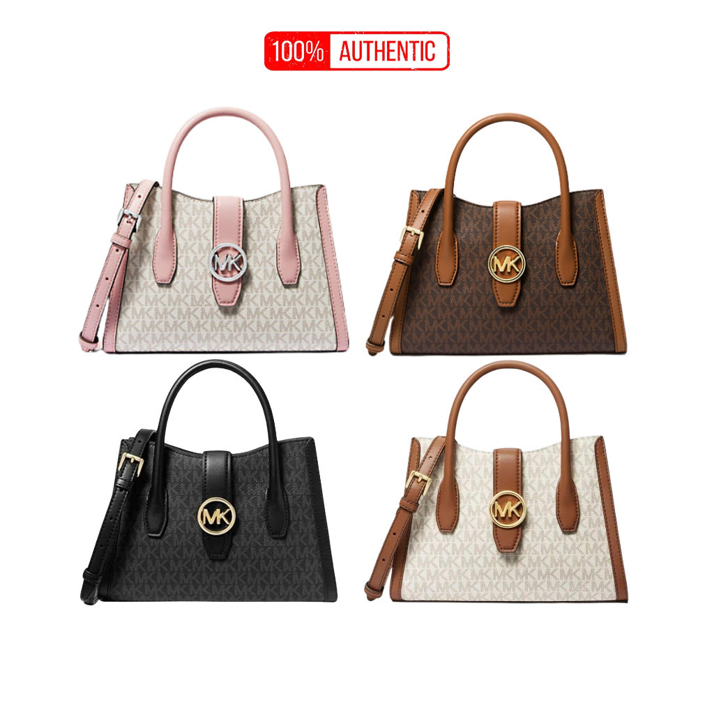 Túi Michael Kors 35S3S5GS5B - Túi MK Gabby Logo Satchel | Shopee Việt Nam