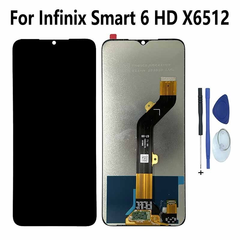 Dành cho Infinix Smart 6 HD X6512 Màn hình LCD Bộ số hóa màn hình cảm ...