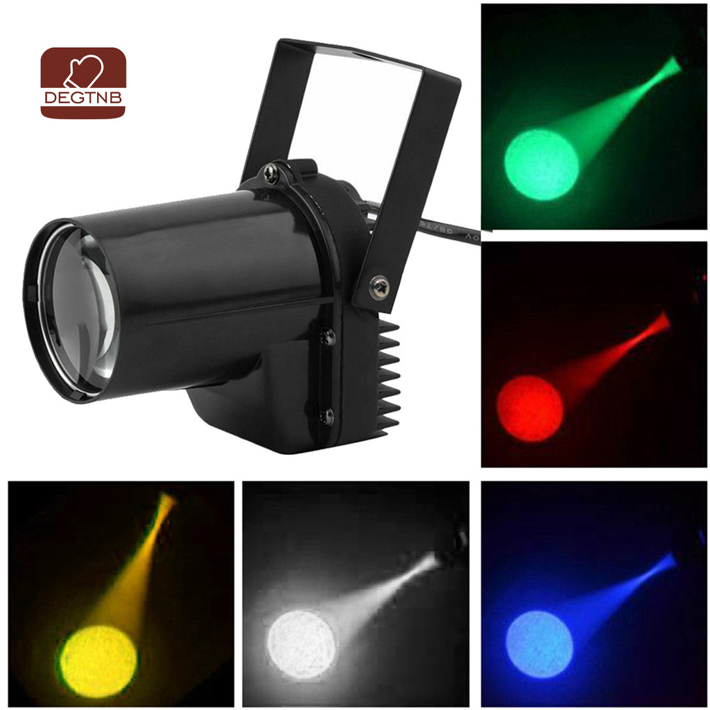 DEGTNB Đèn LED sân khấu Mini Pinspot Beam Spotlight DJ Disco Party KTV ...