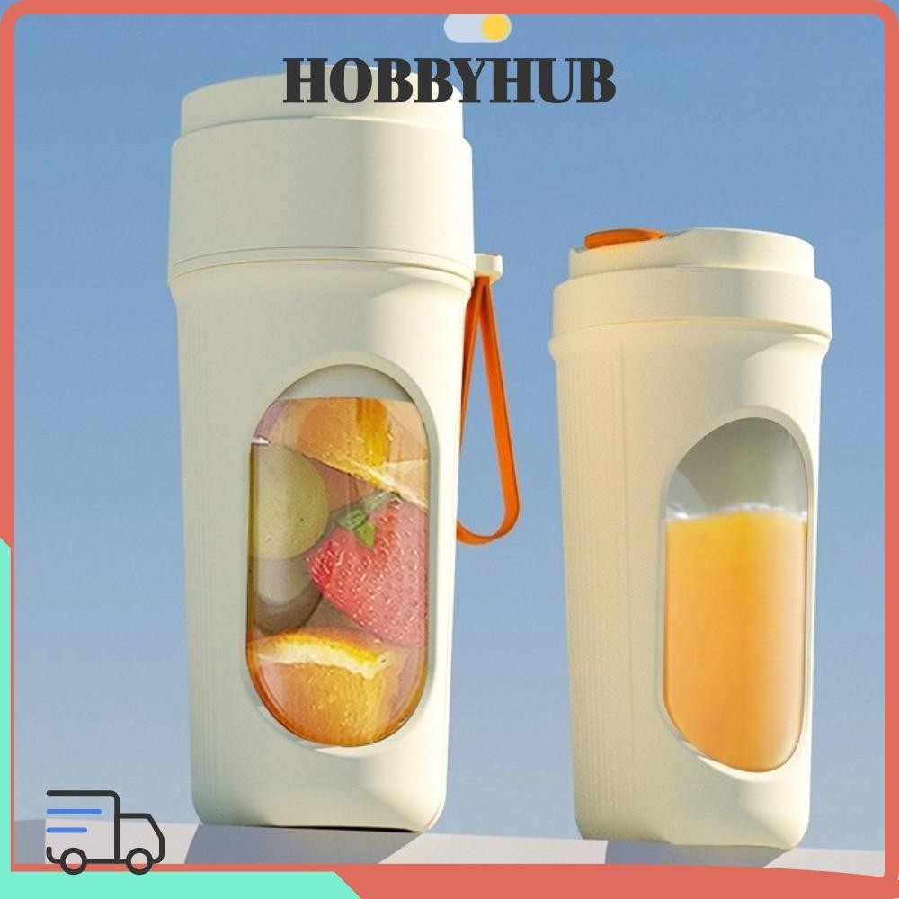 Máy vắt nước ép HOBBYHUB, Cốc nước ép nhỏ bằng điện 450ML, Máy xay sinh tố Mini đa chức năng có ...