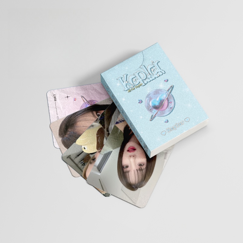 50pcs Kep1er Holographic Lomo Cards Magic Hour Chaehyun Hiyyih Yujin ...