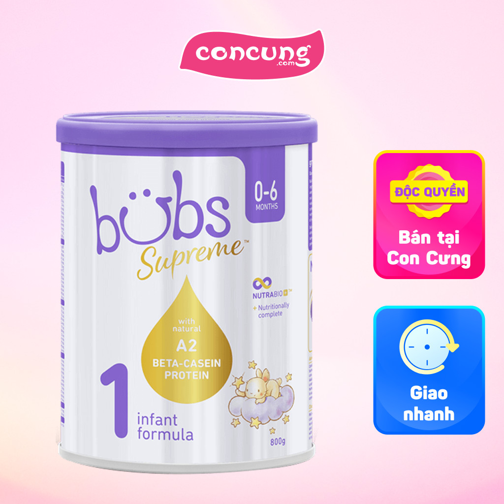 Sữa Bubs Supreme số 1 800g (0-6 tháng) | Shopee Việt Nam