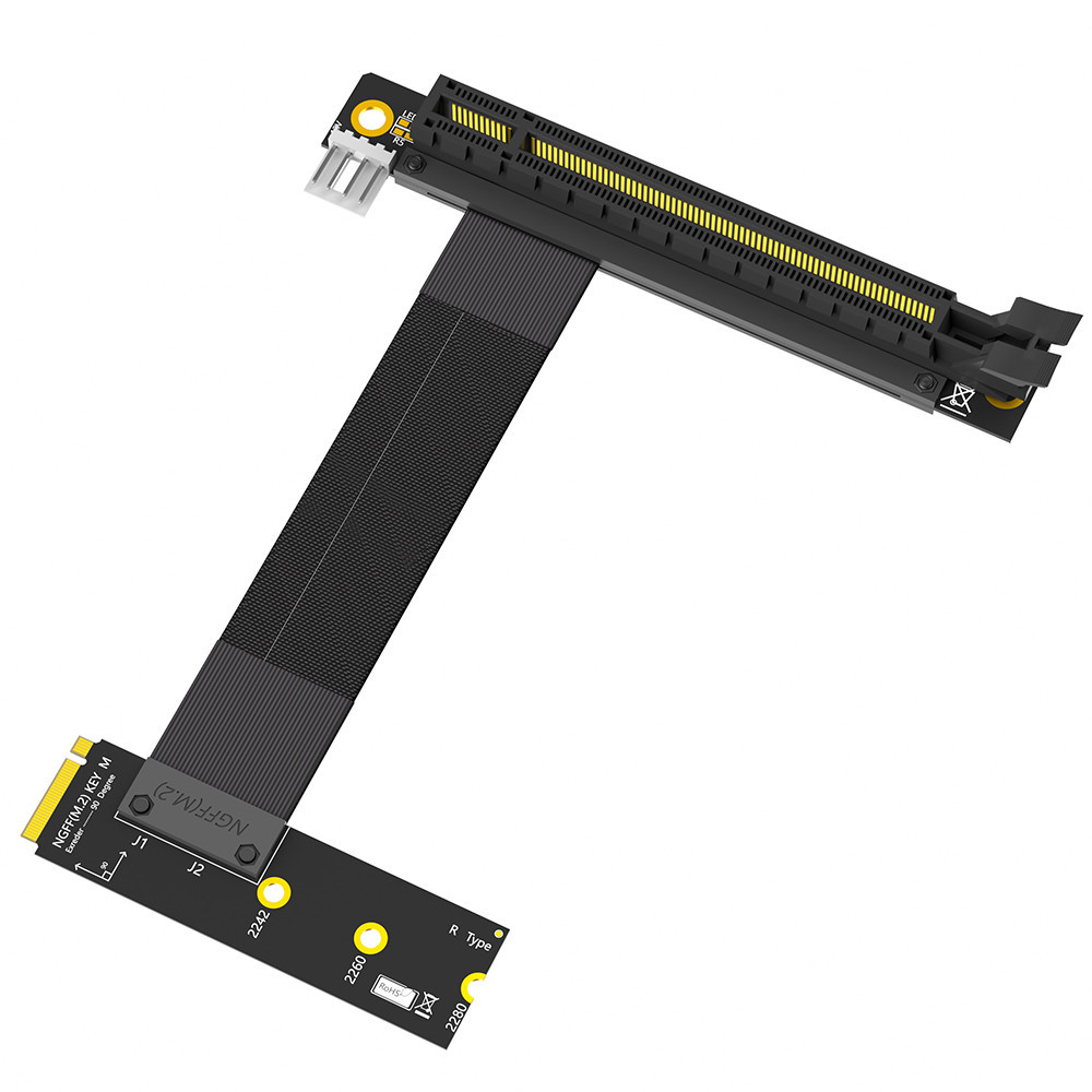 Thẻ chuyển đổi nâng thẻ đồ họa JMT M.2 NGFF Key M sang PCI-E 16x với ...