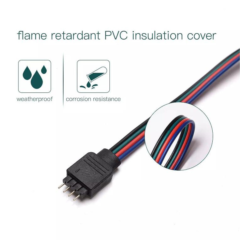 5 Cặp 4pin 5pin 6pin Led RGB CCT RGBW Dải Kết Nối Nam Nữ Cắm Ổ Cắm Kết ...
