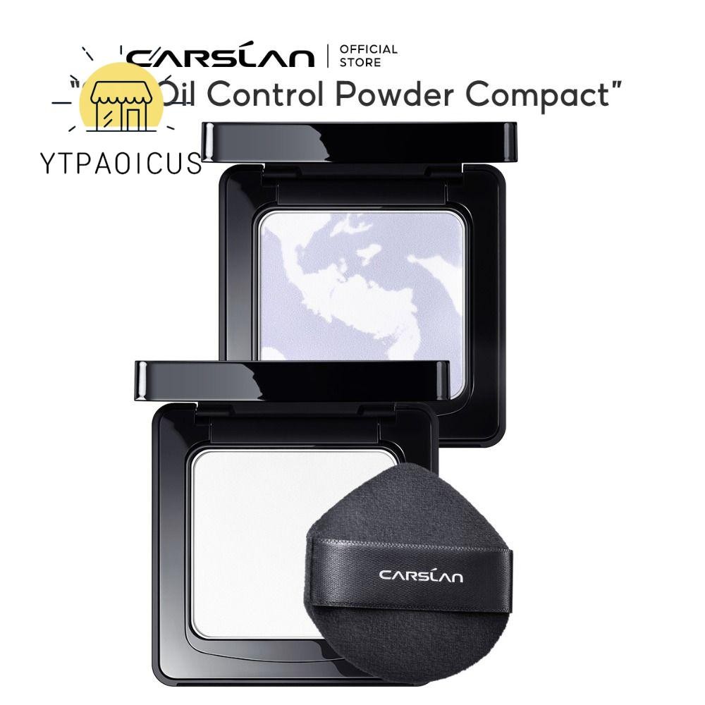 Bột ép YURUYI, CARSLAN với bột Puff Oil Control Pressed Powder, Smooth ...