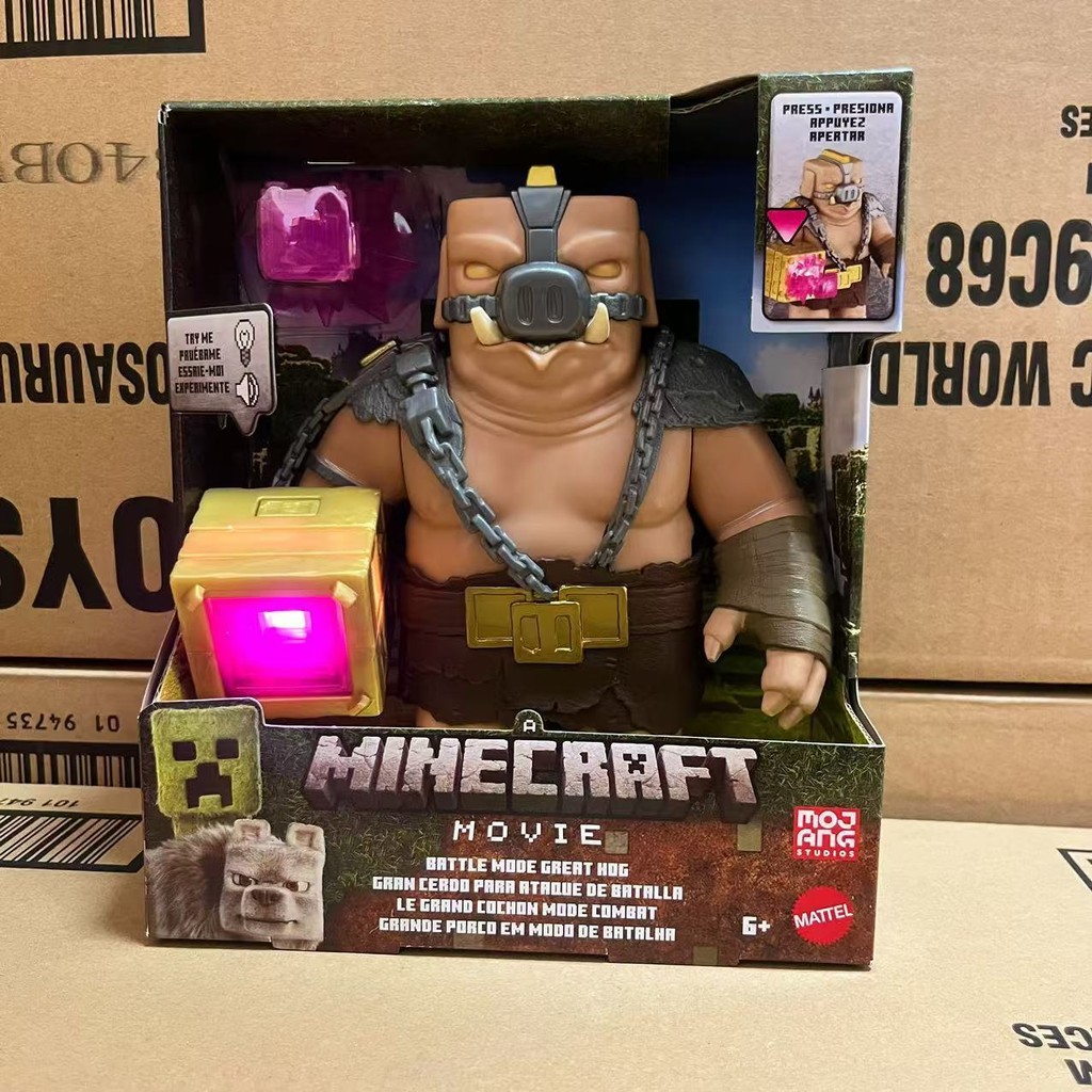 Bộ mô hình nhân vật Wild Boss chính thức của Mattel Minecraft, quà tặng ...