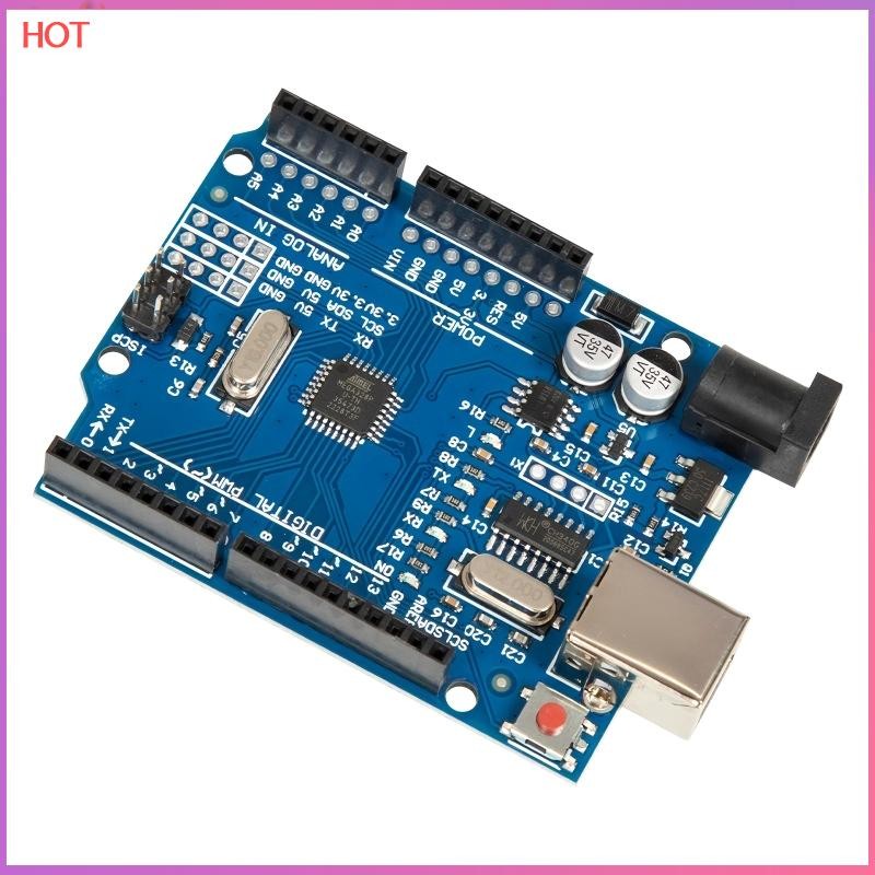 Bo mạch Arduino UNO R3 MỚI với sự phát triển ATmega328P - Bao gồm cáp ...
