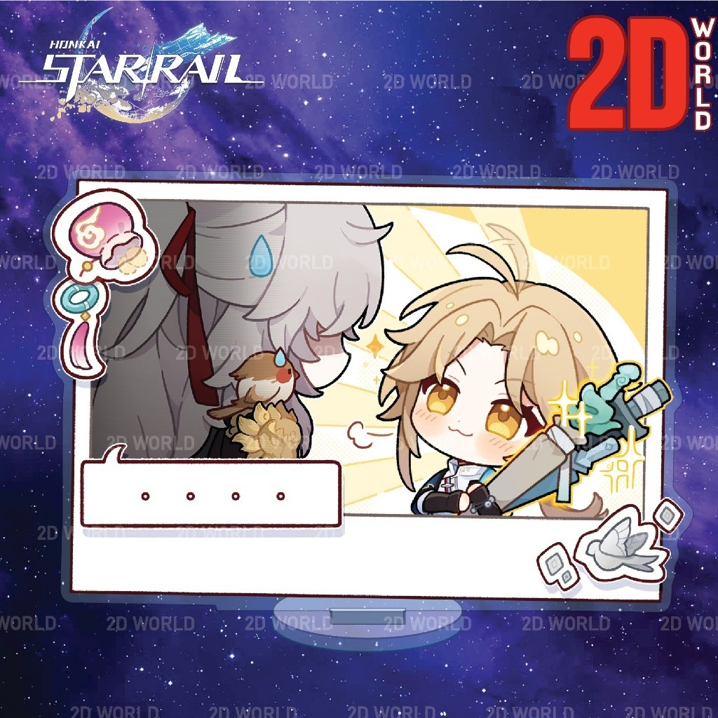 Standee Honkai Star Rail, mô hình Seele, Bronya, JingYuan, Kafka ...