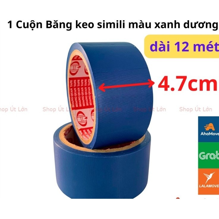 Keo SIMILI 4p8- Xanh Dương (cuộn) | Shopee Việt Nam