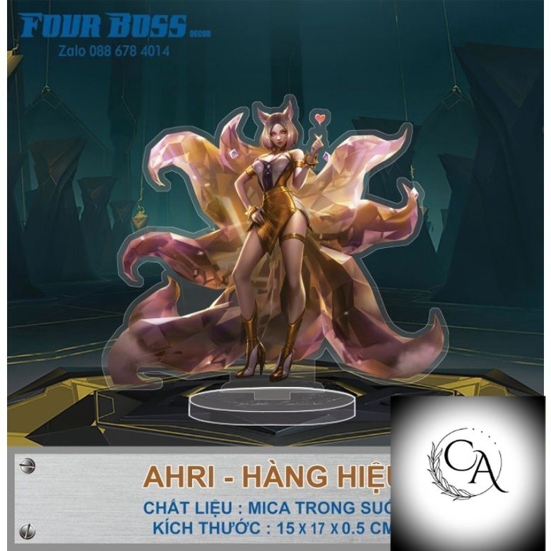 Mô Hình Tướng Ahri Hàng Hiệu Trong Game Liên Minh Huyền Thoại