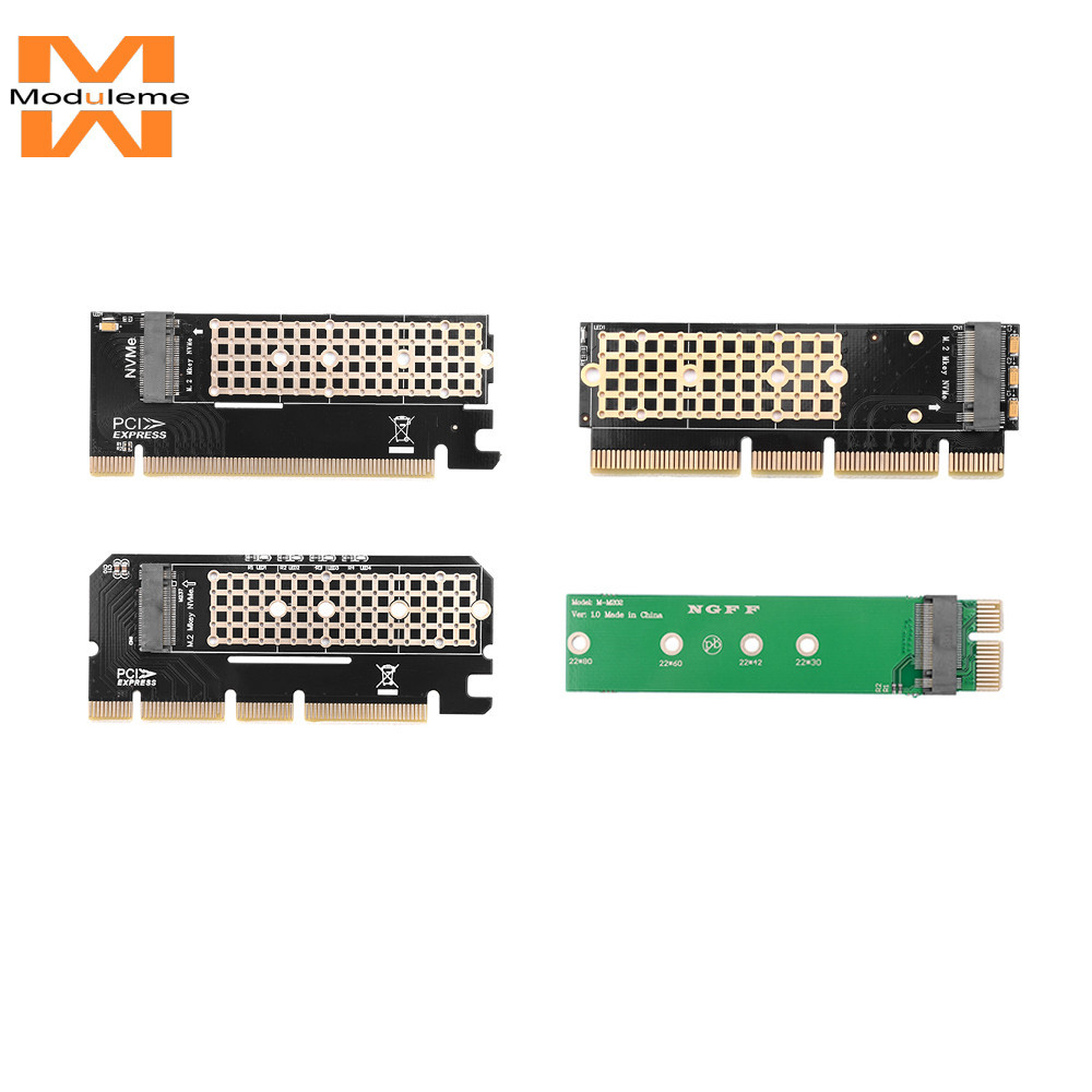 Bộ chuyển đổi PCIE NVME M2 PCI Express 3.0 X1 X4 X8 X16 Bộ chuyển đổi nâng thẻ mở rộng Hỗ trợ ...
