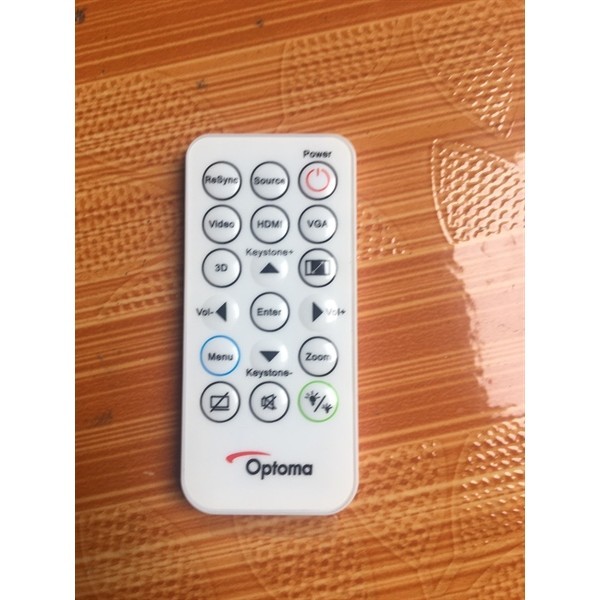 Điều khiển remote từ xa dùng cho máy chiếu Optoma IR29033-tặng kèm pin ...