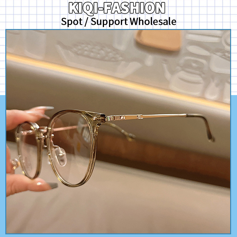 (KIQI-FASHION) COD Cổ Điển INS Phong Cách Chống Ánh Sáng Xanh Kính Thời ...