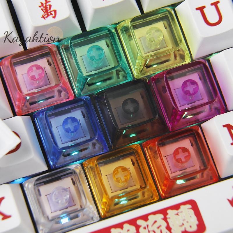 Kayaktion PC XDA 2 Keycaps Bàn Phím Cơ Bóng Mũ Game Thủ Pha Lê Trong ...