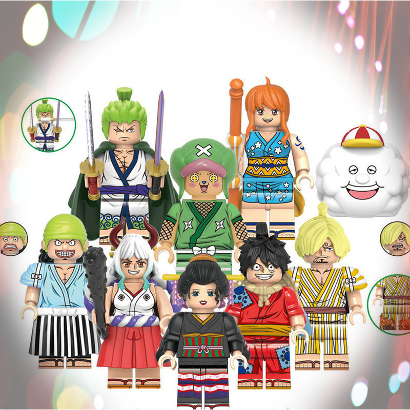 Anime Nhân Vật Mini Luffy Ninja Friends Lắp Ráp Đồ Chơi Khối Xây Dựng ...
