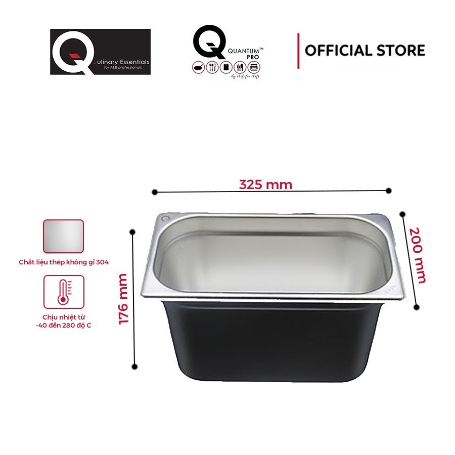 Khay Đựng Inox Quantum-Pro 325X176X200Mm | Shopee Việt Nam