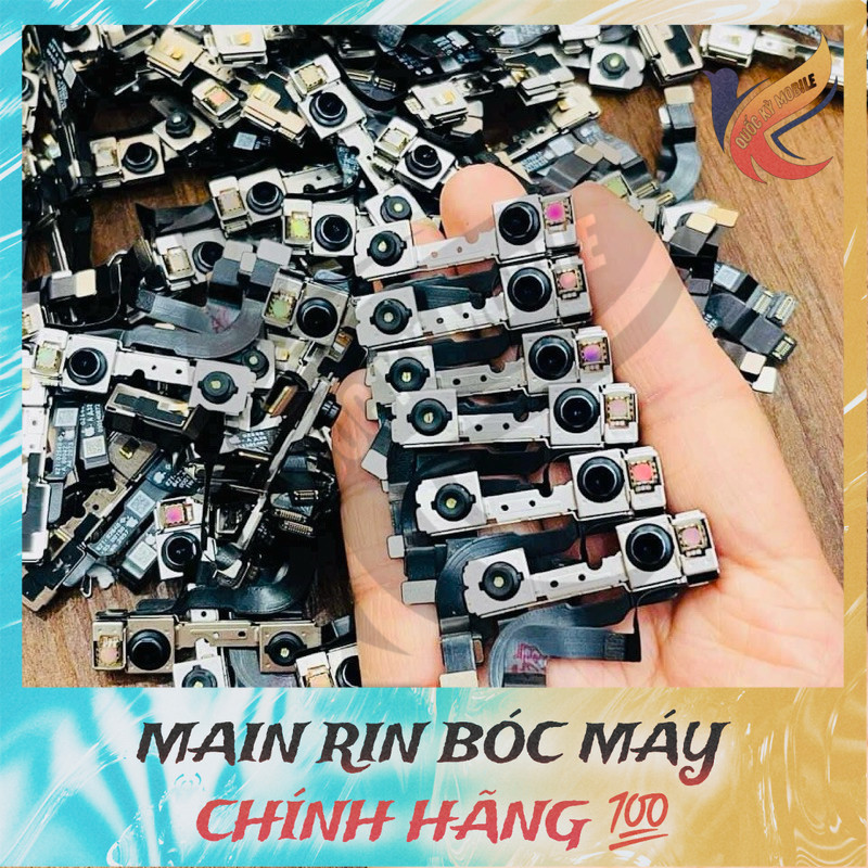 Cụm Camera trước zin bóc máy cho 7Plus 8Plus X xs xsm 11 11pro 11prm 12 12pro 12mini 12prm ...